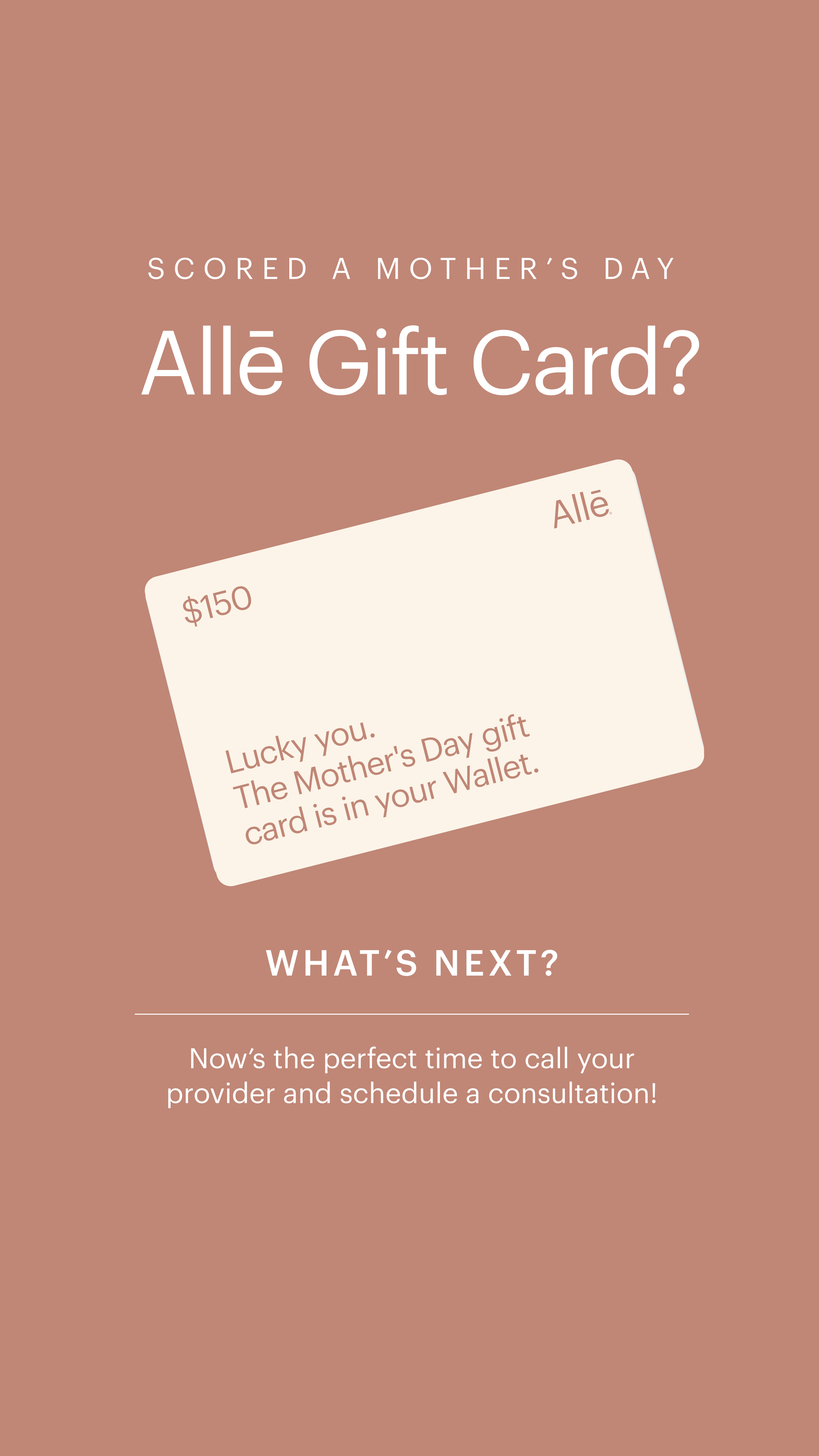 Allē – Mother’s Day 2026 – Gift Card Pull Through – Instagram Story ...