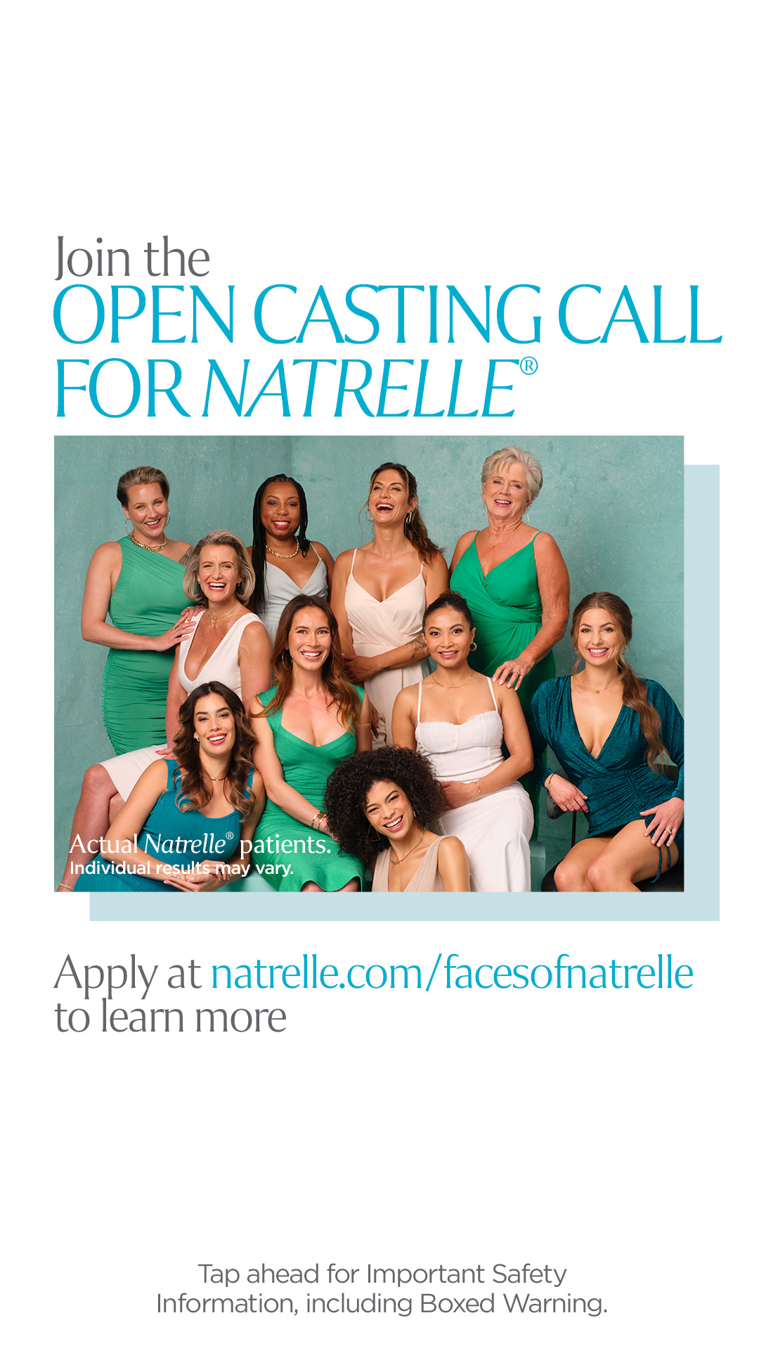 Natrelle® | Face of Natrelle® Social Posts – Allergan Brandbox