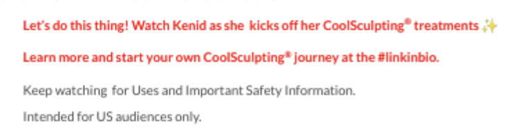 CoolSculpting® Elite Kenid Treatment – Allergan Brandbox